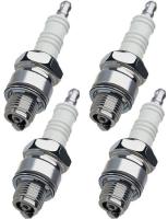 China Gasoline Engine Brush Cutter Spark Plug Center / Side Electrode Fuel Saving for sale