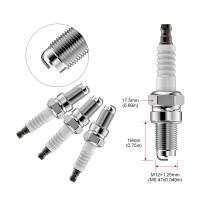 China D8TC Auto Spark Plug with Heat Range 8 M12*1.25 Thread and 19 mm Reach for DR8EA DPR6EA9 DPR8EA-9 DR7EA DPR7EA-9 for sale