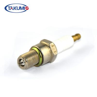 China Machinery Engine Parts Universal Generator Spark Plug 2 Stroke M14*1.25 for sale