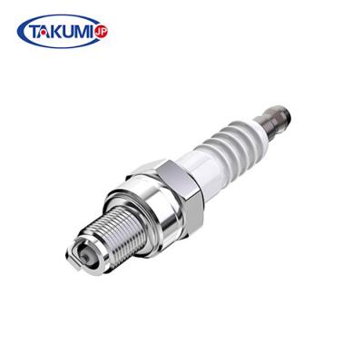 China Mitsubishi Motorcycle Spark Plug Parts Laser Iridium Spark Plug FR6EI MN163236 for sale
