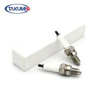 China NGK CPR8EA Brisk AR12YS Champion RG6YCH Denso N24EXRB PULSAR 80cc motorbike spark plug for sale