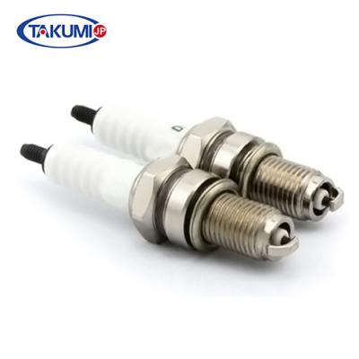 China Motorcycle Spark Plug for NGK DP8EA9 Denso X24EP-U9 X24EP-U Bosch 0241145500 Champion RA6HC Brisk BR12 for sale