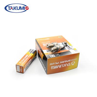 China Bosch F6DSR Auto Spark Plugs , Flat Seat Spark Plug Candles Nickel Electrode for sale