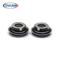 China HNBR Automotive Water Pump Mechanical Seal E12 Double SiC Hard Carbon Ring for sale