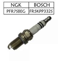 China Ld7rtip Auto Spark Plugs 60000 Miles Warranty With Flat Seat Type for sale