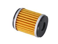 China Torch High Quality and Efficience Motorcycle engine fuel system Oil Filter Element Yellow filter paper fit for HF141/200 for sale