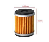 China Torch High Quality and Efficience Motorcycle engine fuel system Oil Filter Element Yellow filter paper fit for HF141/200 for sale