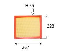China Car Air Filter Original Replacement For AC VAG OE Products for sale