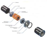 China Engine Oil Filter Element For OEM HU711/51X WL7413 6C1Q-6744-AA X9P2-6B624-AB for sale