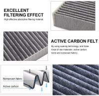China Automotive Cabin Filters Replacement 87139-06120 87139-07010 87139-07020 87139-0D010 for sale