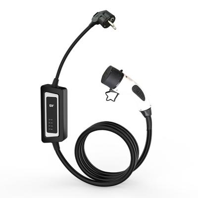 China 3000w Mobile EV Charger AC 13A Portable Ev Charging Station for sale
