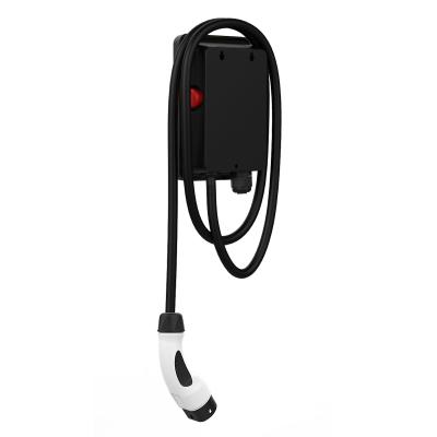 China 7kW Mini EV Charger Mini Wallbox Charger with maximum 32A output current for sale