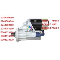 China PC130 PC120-6 Excavators PC120 Engine Starter 0240000030 6008633210 600-863-3210 4D102 Starter Motor CUMMINS KOMATSU for sale