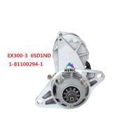 China Excavator Parts Hitachi Excavator Isuzu Engine Starting Motor 6SD1ND 1-81100294-1 1811002460 for sale