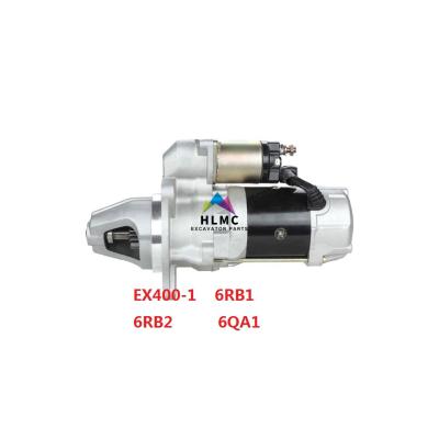China Excavator Parts Hitachi Excavator Isuzu Engine Starting Motor EX400-1/6QA1/6RB2/6RQ1 for sale