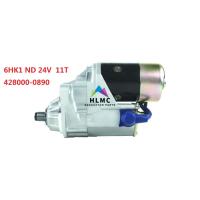 China Excavator Parts  Isuzu Engine Starting Motor 6HK1 ND 24V 11T 428000-0890 1811004261 for sale