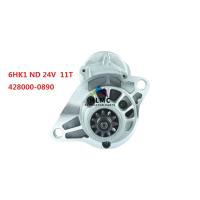 China Excavator Parts  Isuzu Engine Starting Motor 6HK1 ND 24V 11T 428000-0890 1811004261 for sale