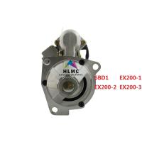 China Excavator Starter Motor	Excavator Parts Isuzu Engine Starting Motor 6BD1 EX200-1 EX200-2 EX200-3 for sale