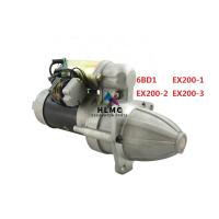China Excavator Starter Motor	Excavator Parts Isuzu Engine Starting Motor 6BD1 EX200-1 EX200-2 EX200-3 for sale