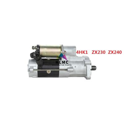 China Excavator Starter Motor	Excavator Parts Isuzu Engine Starting Motor 4HK1 ZX230 ZX240 8980540630 8980540631 for sale