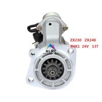 China Excavator Starter Motor	Excavator Parts Isuzu Engine Starting Motor 4HK1 ZX230 ZX240 8980540630 8980540631 for sale