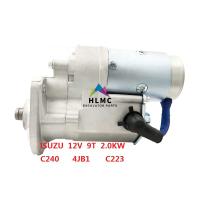 China 12V 9T 2.0KW Excavator Starter Motor 2280001980 DSN2128 8941492490 6008131750 for sale