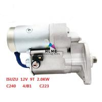 China 12V 9T 2.0KW Excavator Starter Motor 2280001980 DSN2128 8941492490 6008131750 for sale