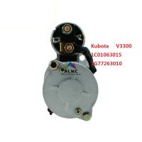 China V3300 Kubota Engine Starter Motor 1C01063015 1G77263010 12V 9T 3.0KW for sale