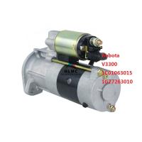 China V3300 Kubota Engine Starter Motor 1C01063015 1G77263010 12V 9T 3.0KW for sale