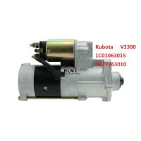 China V3300 Kubota Engine Starter Motor 1C01063015 1G77263010 12V 9T 3.0KW for sale