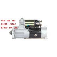China Excavator Starter Motor S6S S6K S6E 24V 10T E320C E320D for sale