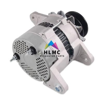 China 6d125 600-825-3160 24v 40a Double Pk Alternator Komatsu Excavator PC300-6 PC400-8 Earth Moving for sale