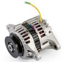 China 12v 55a 1pk 19020700 4jb1 Engine Alternator Generator Isuzu SH75 Excavator Earth Moving for sale