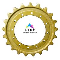China PC60 Drive Wheel Komatsu PC60-6 Sprocket Drive Tooth Excavator Parts Suitable 21 Teeth 12 Holes for sale