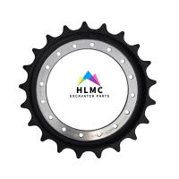 China Excavator Komatsu Pc200 Parts Sprocket Excavator Drive Sprocket Komatsu Pc210-6 Drive Gear Ring Gear Chassis Parts for sale