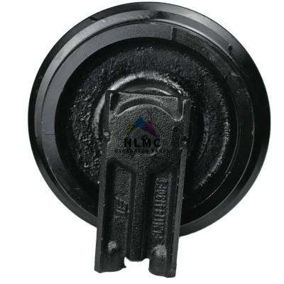 China HD700 HD800 Excavator Undercarriage Parts / Excavator Front Idler Assembly for sale