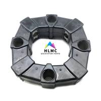 China 400-7 C512-3 Excavator Hydraulic Pump Rubber Coupling 50A E120B E311 E312B HD450 SK120-3 5 SH200A1A2A3 SH260 SH265 for sale
