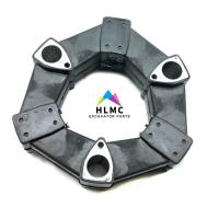 China Excavator Hydraulic Pump Rubber Coupling 25A SH75 EX50 EX100 SK100-3 EX200-3 for sale