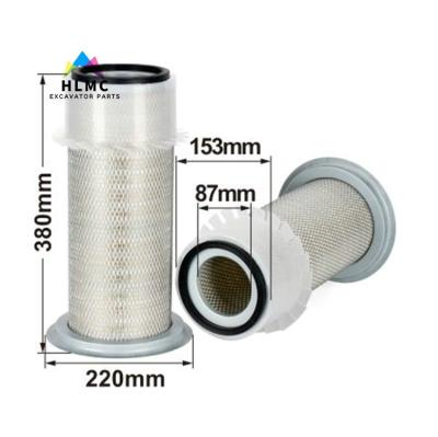 China Construction Machinery Parts Air Filtering Element Compressor Filter Condition HD512-1/2 for sale