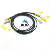 China Green Hydraulic Diagnostic Test Kits Pressure Testing Kit 3 Gauge for sale