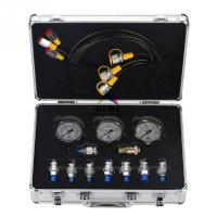 China 25Mpa 40Mpa 60Mpa Excavator Diagnostic Tool Hydraulic Pressure Gauge Test Kit for sale