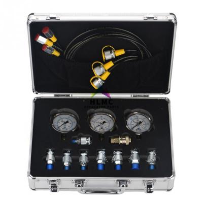 China 25Mpa 40Mpa 60Mpa Excavator Diagnostic Tool Hydraulic Pressure Gauge Test Kit for sale