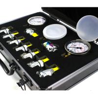 China 10Mpa 25Mpa Hydraulic Pressure Gauge Set , Excavator Diagnostic Test Kits for sale