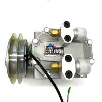 China 047200-7020 Excavator Compressor  E200B Air Conditional Compressor Pump for sale