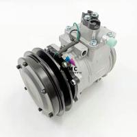 China 20Y-979-3111 20Y-979-3110 Excavator Compressor 24V PC200-6 10PA15C  1B R134A for sale