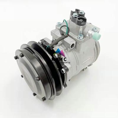 China 20Y-979-3111 20Y-979-3110 Excavator Compressor 24V PC200-6 10PA15C  1B R134A for sale