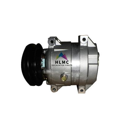 China Car Ac Compressor 24V Excavator R200W-7A R210LC-7A R210LC-7H 11N6-91040 WXTK022 Single A AC Compressor Hyundai-9 for sale