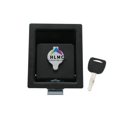 China XCMG Excavator Spare Parts Steel Hydraulic Pump Side Door Lock Cover for sale