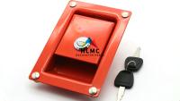 China Excavator Parts Side Door Lock Cover 125-00035A 125-00034A Hydraulic Pump Door Lock DH300 370 Doosan Side Cover Lock for sale