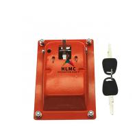 China Excavator Parts Side Door Lock Cover 125-00035A 125-00034A Hydraulic Pump Door Lock DH300 370 Doosan Side Cover Lock for sale